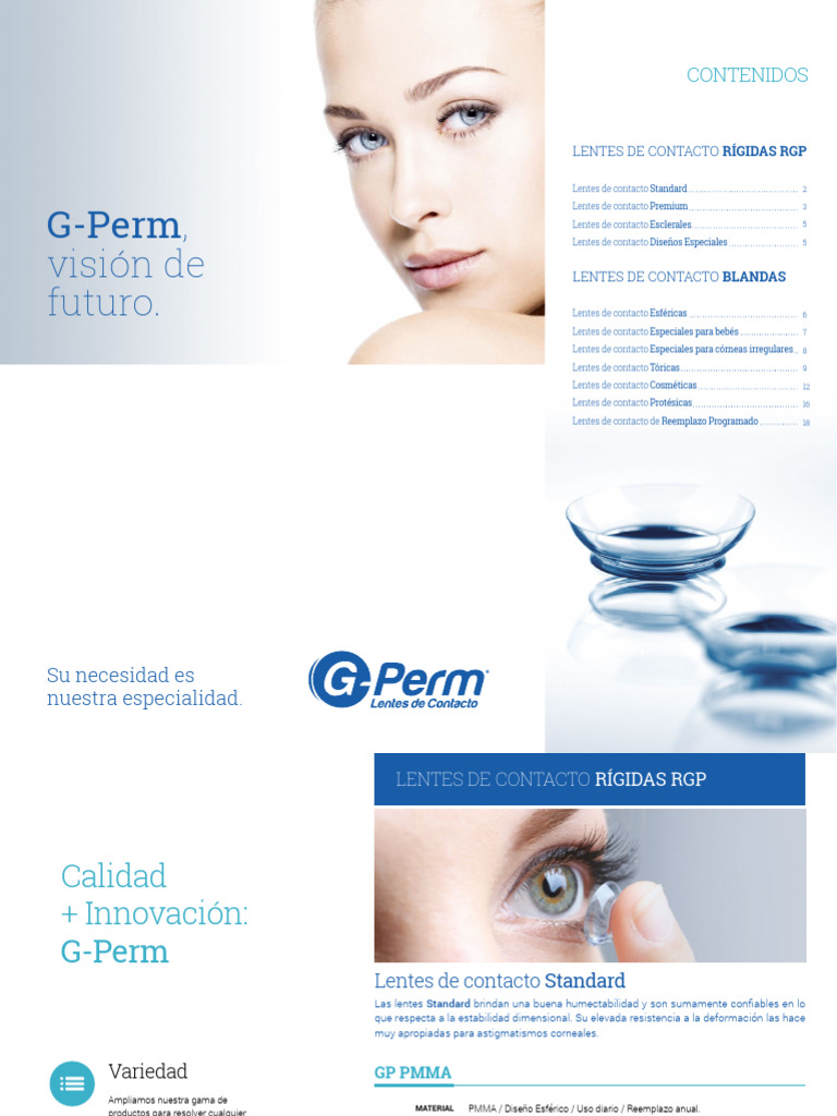 Vademecum GPERM | PDF | Lentes | Lentes de contacto