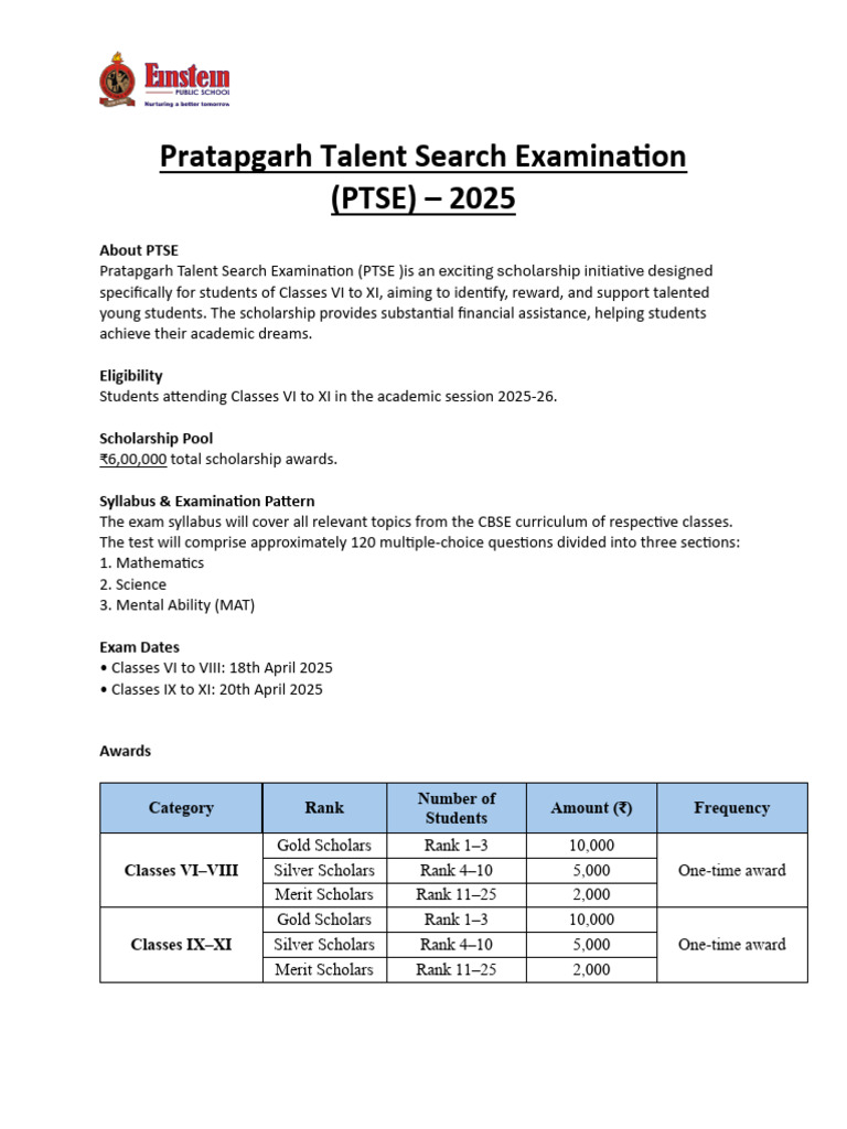 PTSE Information | PDF