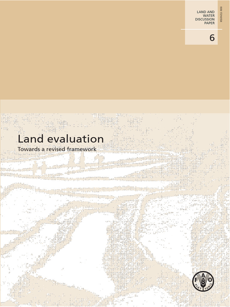FAO, Land Evaluation 2007 | PDF | Evaluation | Agriculture