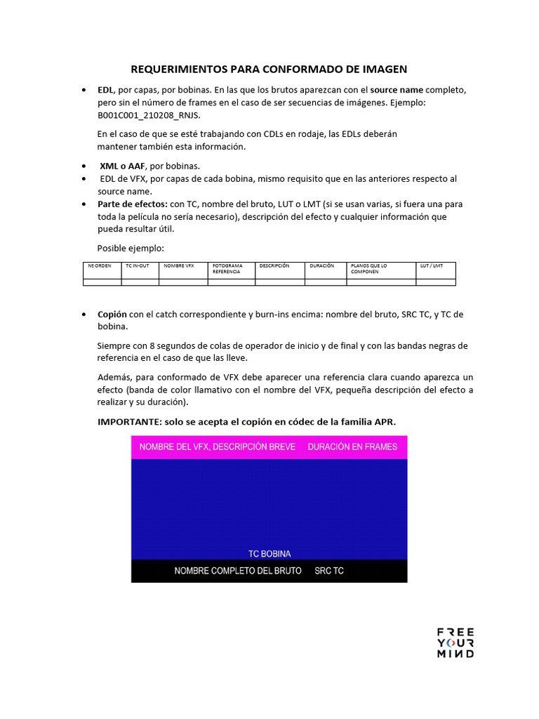 Requisitos Conformado 2021 | PDF