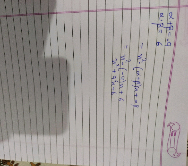 Find A Quadratic Polynomial Whose Pdf