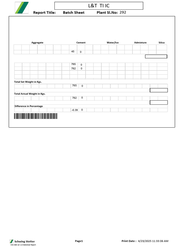 Batch Sheet Bc22892 Pdf Civil Engineering Structural Engineering
