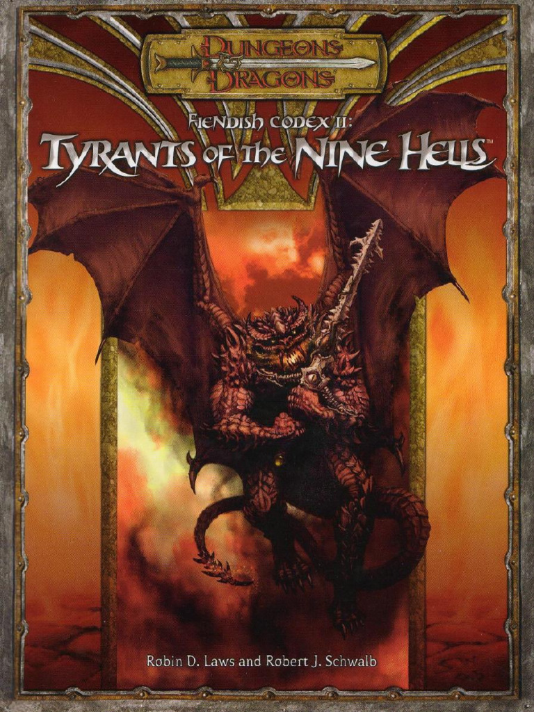 Fiendish Codex II - Tyrants of the Nine Hells v2 | PDF