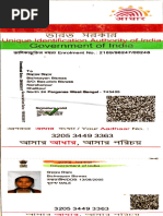 Sunil Aadhar Card | PDF