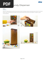 Candy Dispenser Plans | PDF | Tools | Woodworking