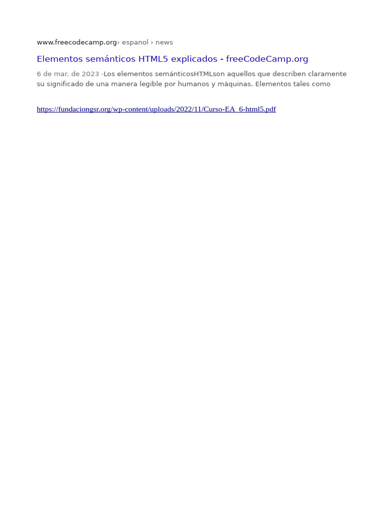 Accecibilidad en HTML5 | PDF | Red mundial | Internet y web