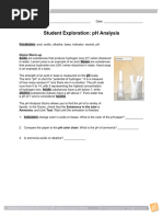 The PH of Household Items | PDF | Acid | Ph