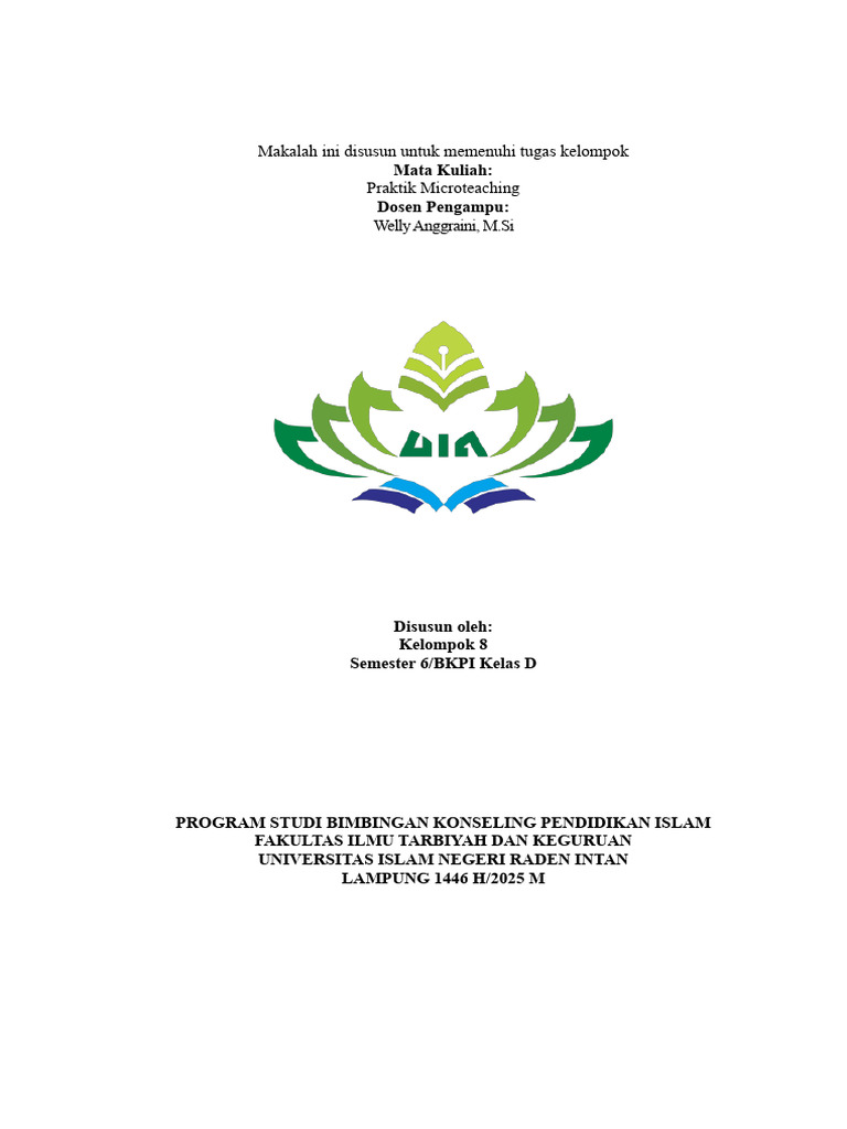 Kel 8 Microteaching | PDF