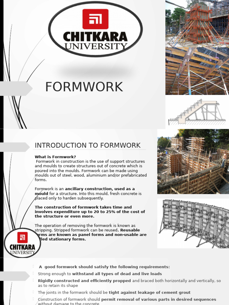 Formwork | PDF | Plywood | Composite Material