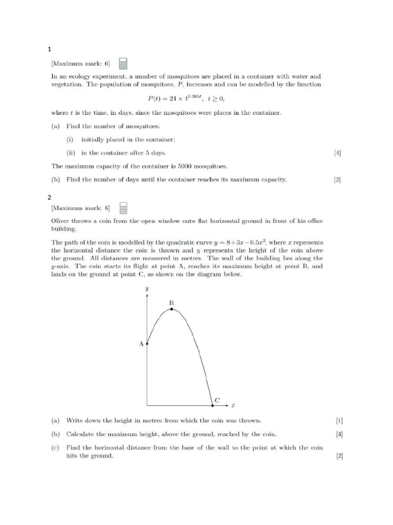 Applications of Functions | PDF