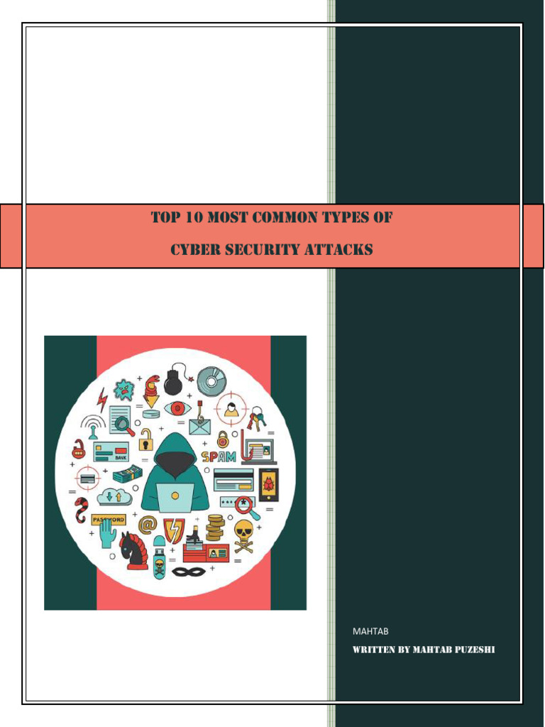 Top 10 Most Common Types of Cyber Attacks | PDF