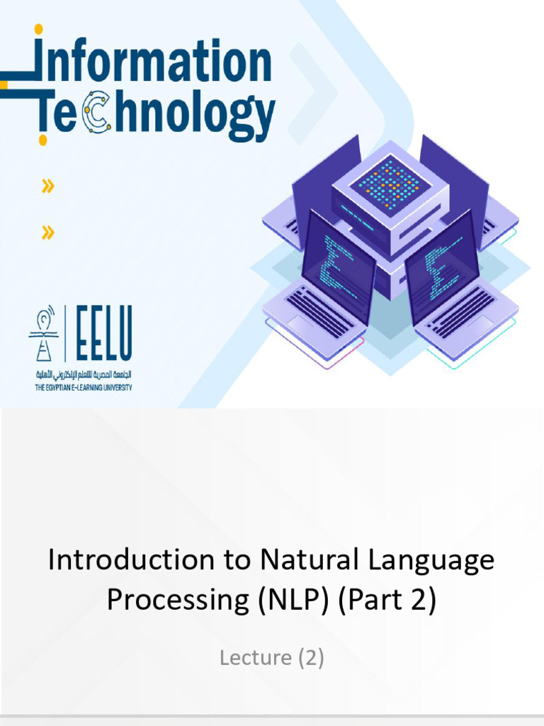 2-Introduction to NLP_part2 | PDF | Part Of Speech | Word