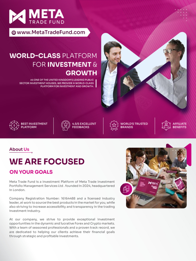 Meta Trade Fund: Investment Platform Overview | PDF | Investing ...