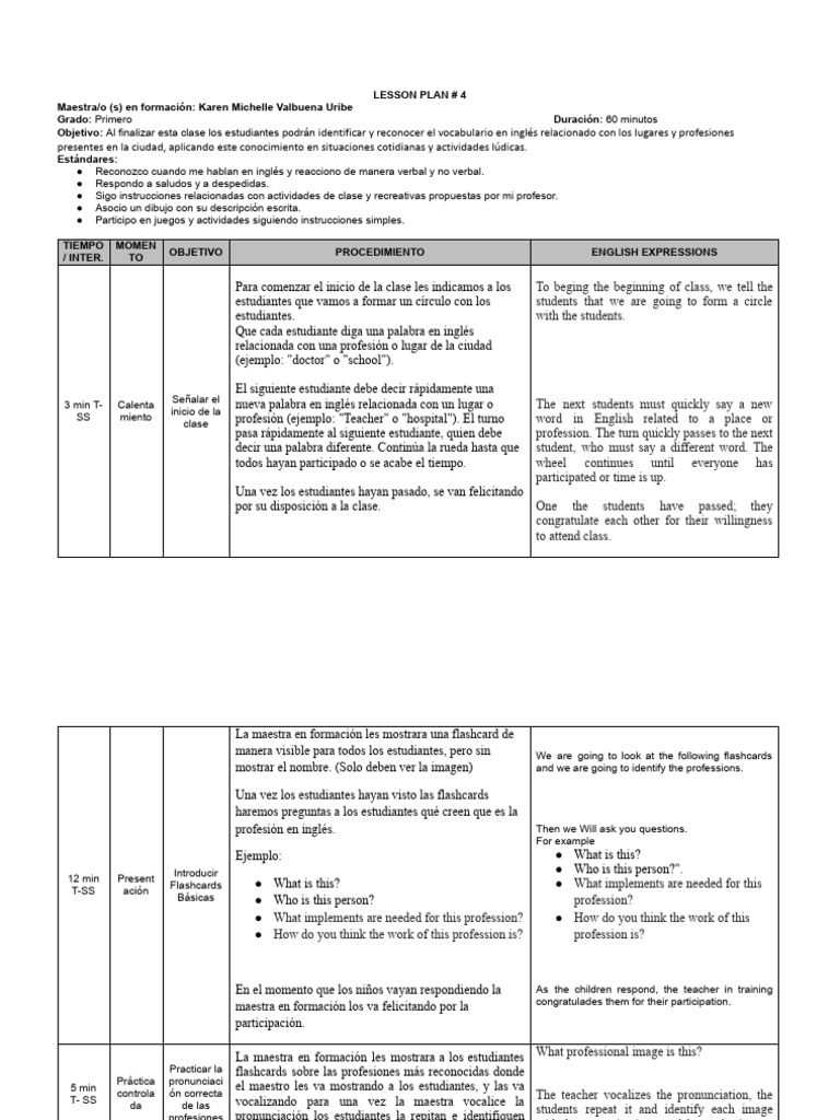 Libreto de Aprendizaje Ingles - Karen Vaalbuena 1201A | PDF | Idiomas del Reino Unido