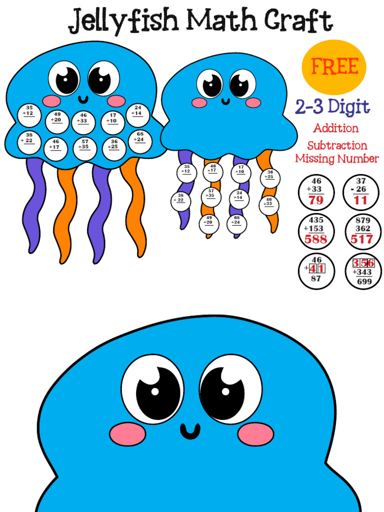 2-3 Digit: Addition Subtraction Missing Number | PDF