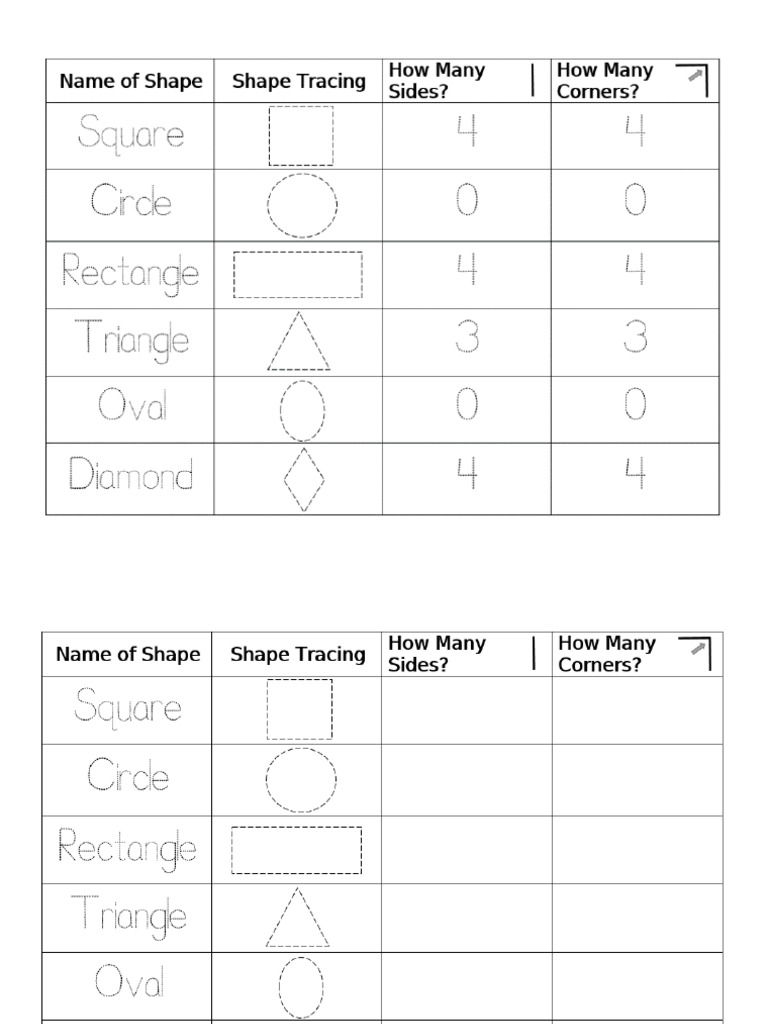 Shape Tracing | PDF