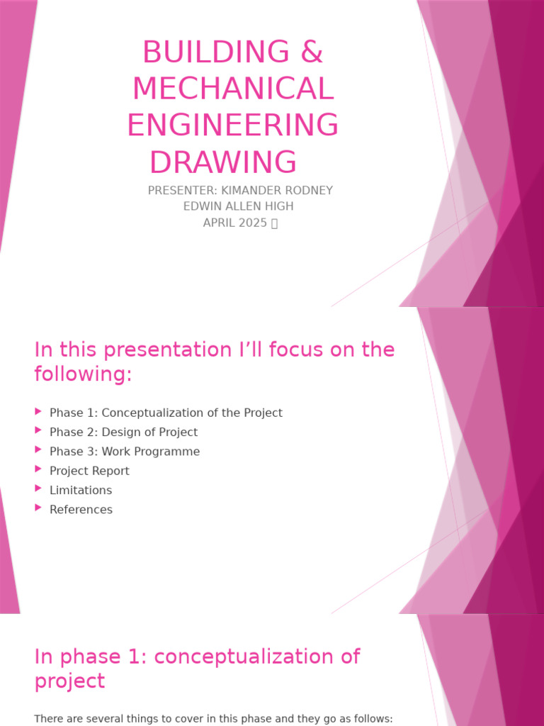 Building & Mechanical Engineering Drawing | PDF | Drilling | Drill