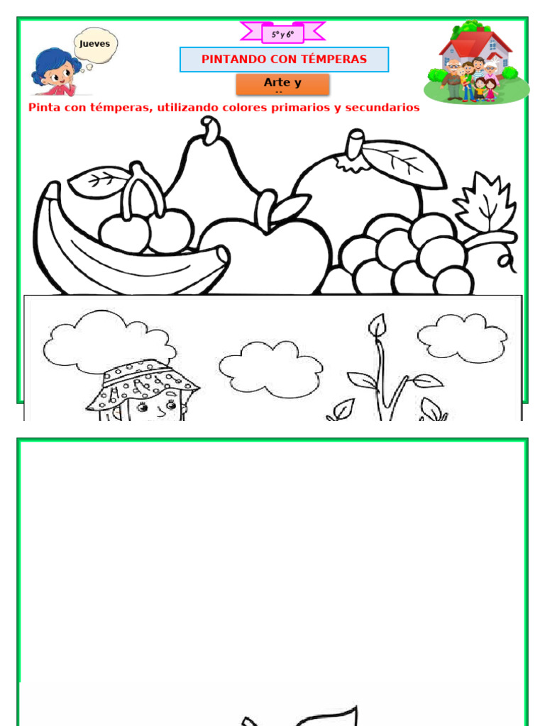 Ficha de Arte Temperas | PDF