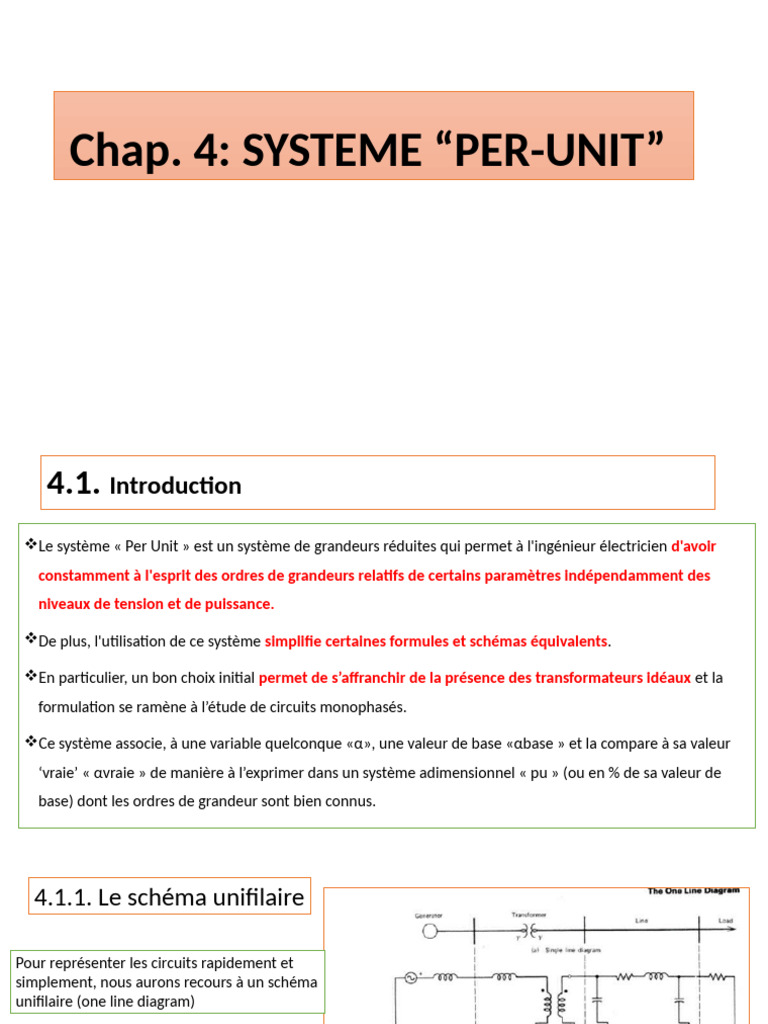 Système Per-Unit en Électricité | PDF | Impédance (électricité ...