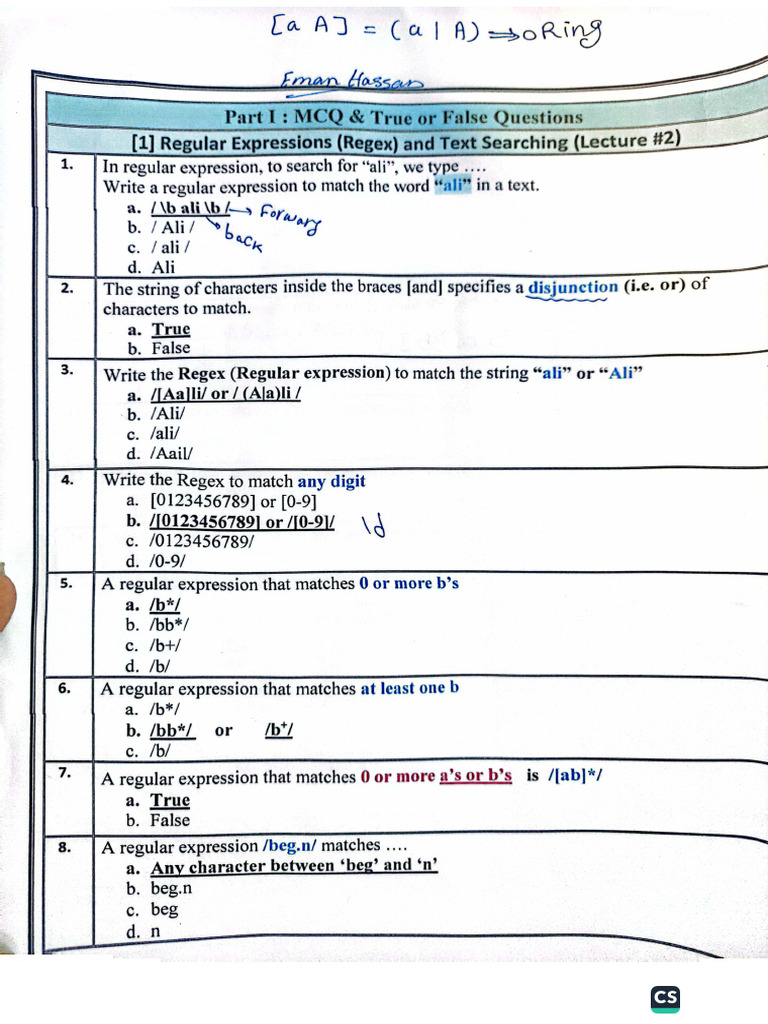 midterm revision | PDF