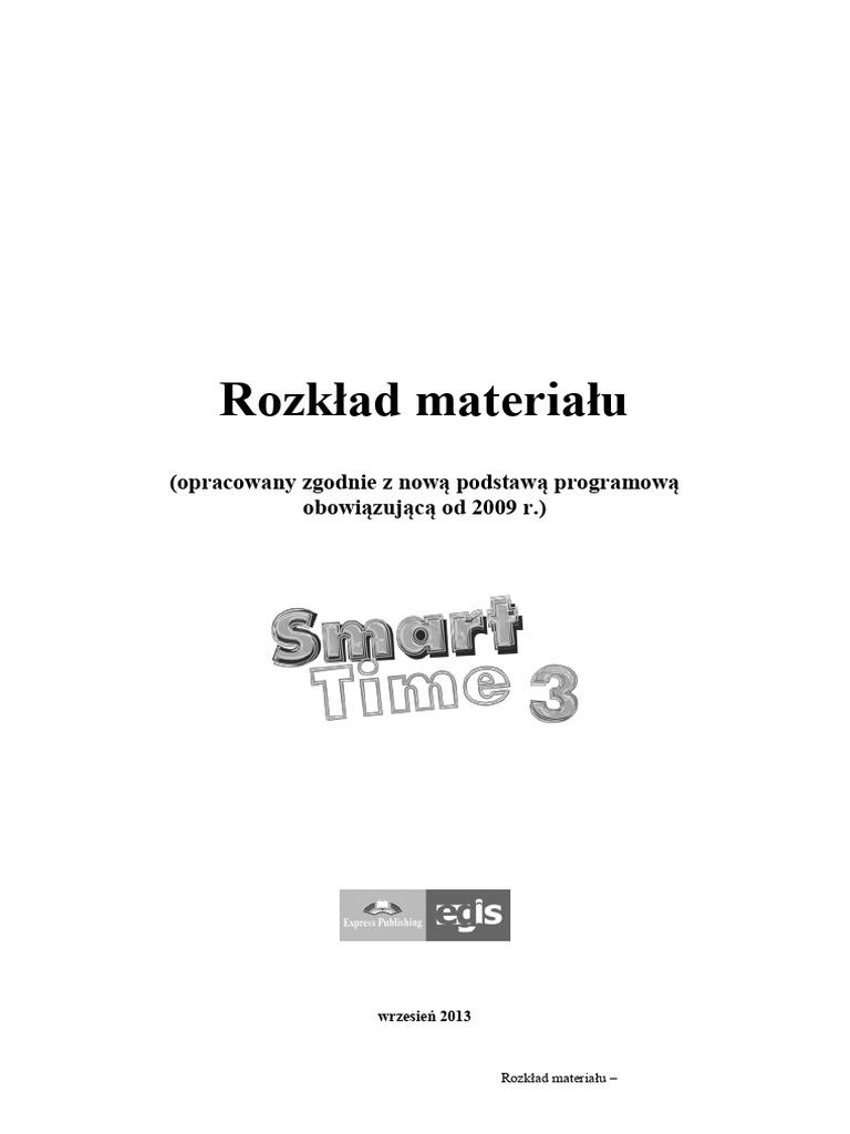RM Smart Time 3 Z Tematami | PDF