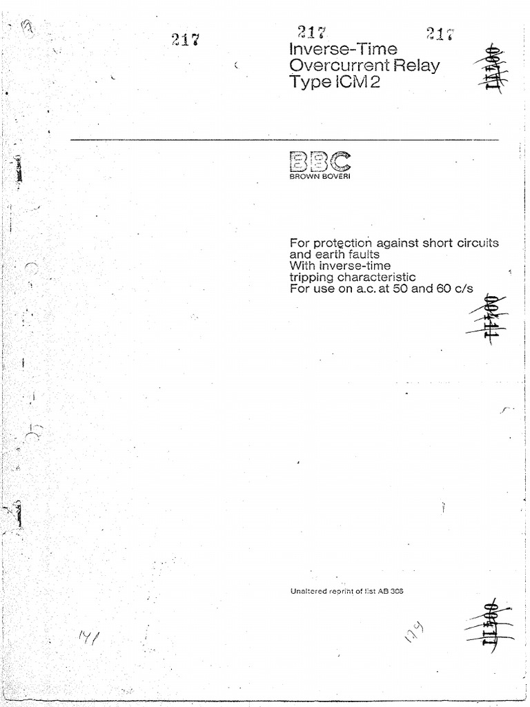 Rele - BBC - Icm 2 - Icm 22 | PDF