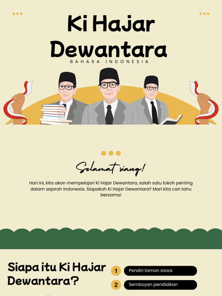 Biografi Ki Hajar Dewantara | PDF