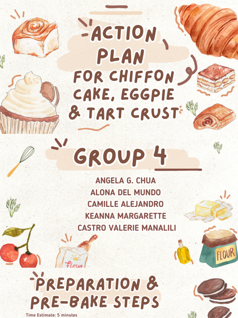 Cream and Brown Illustrative Food Journal Presentation | PDF | Baking ...