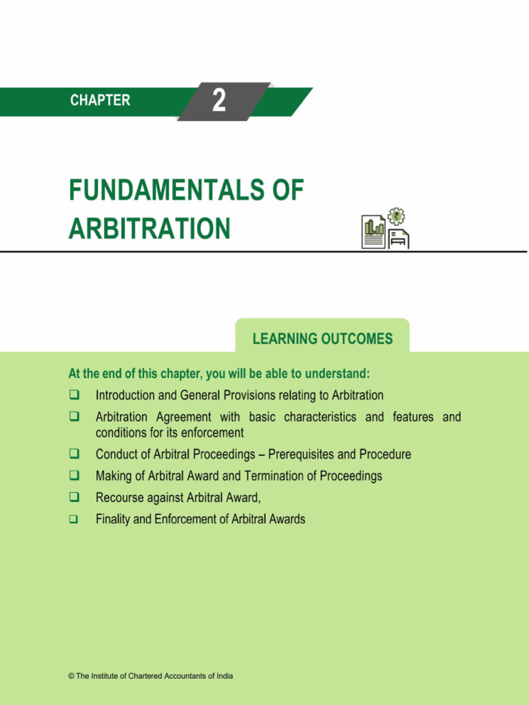 FUNDAMENTALS OF ARBITRATION | PDF