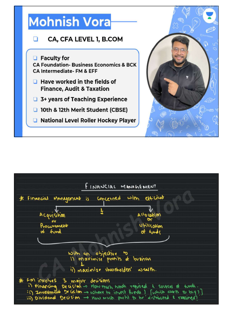 FM - Chapter 4 - Handwritten | PDF