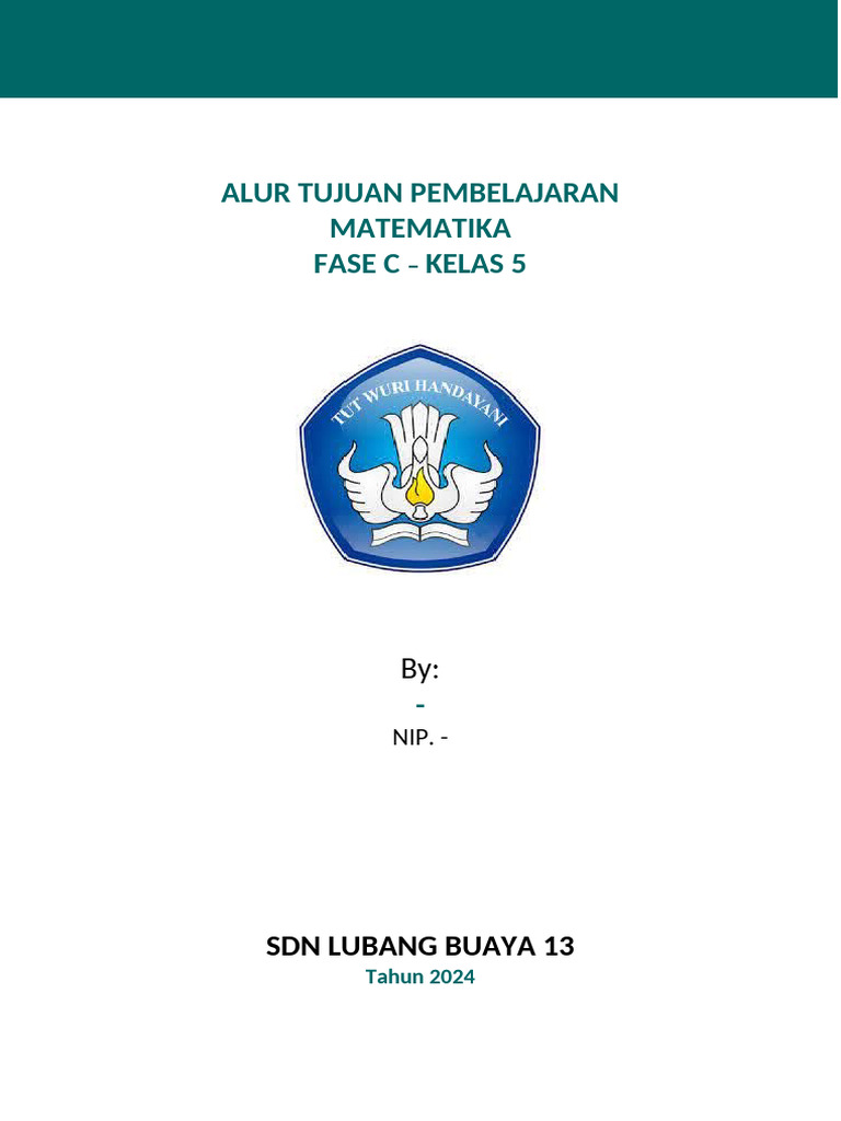 ATP-MTK Kls 5 TH 2024 - Kelas 5 | PDF