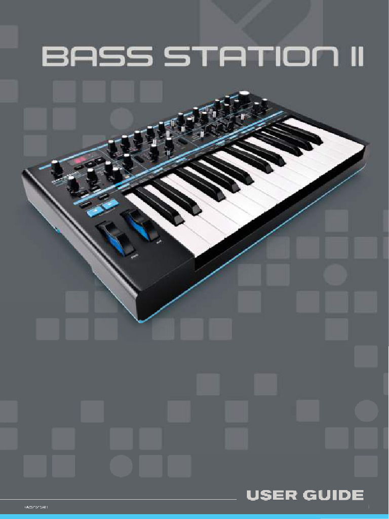 Novation Bass Station II User Manual EN | PDF | Synthesizer ...