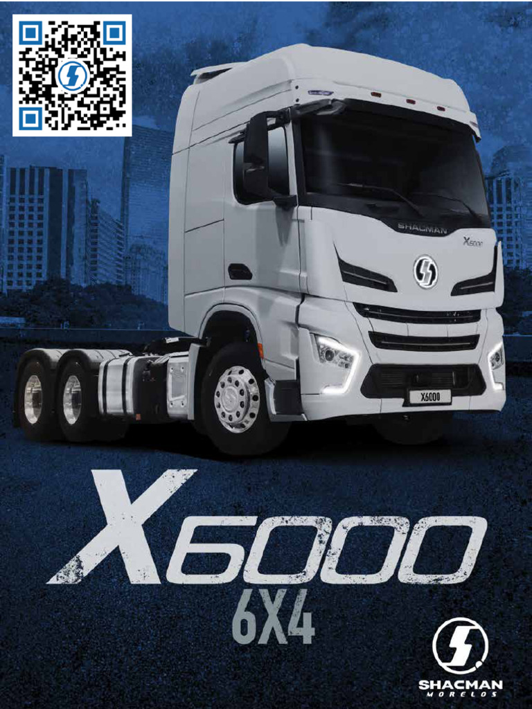 SHACMAN X6000 6x4 Modificada | PDF | Eje | Tecnología de vehículos