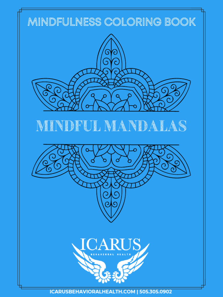 Art Therapy Mandalas and Affirmations Icarus Behavioral Health New ...