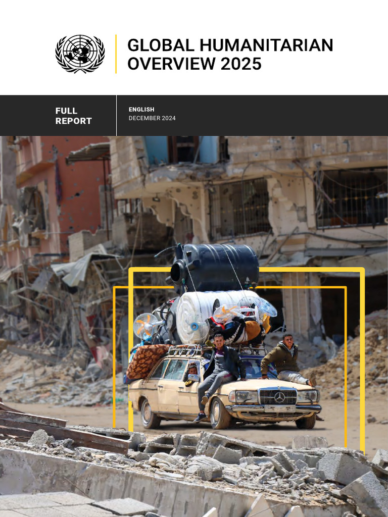 Global Humanitarian Overview 2025 Report | PDF | Humanitarian Aid ...