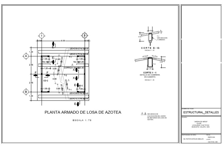 Estructurales - Chiltoyac e 02 | PDF