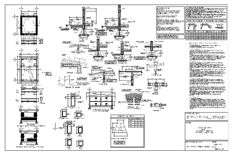 Detalles Estructurales Chiltoyac-model | PDF