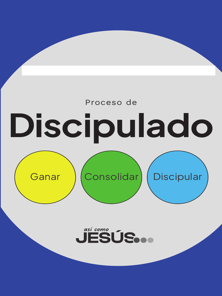 Manual Del Proceso de Discipulado 2da Iafcj | PDF | Oración | Jesús
