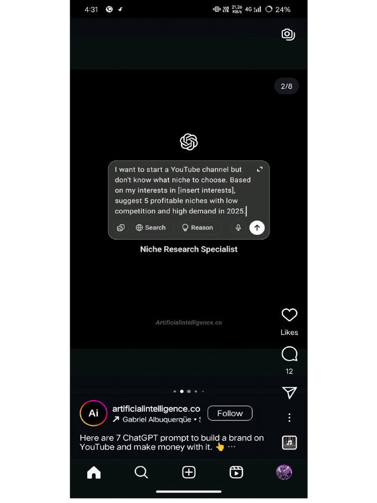 YouTube Automation ChatGpt Prompt | PDF