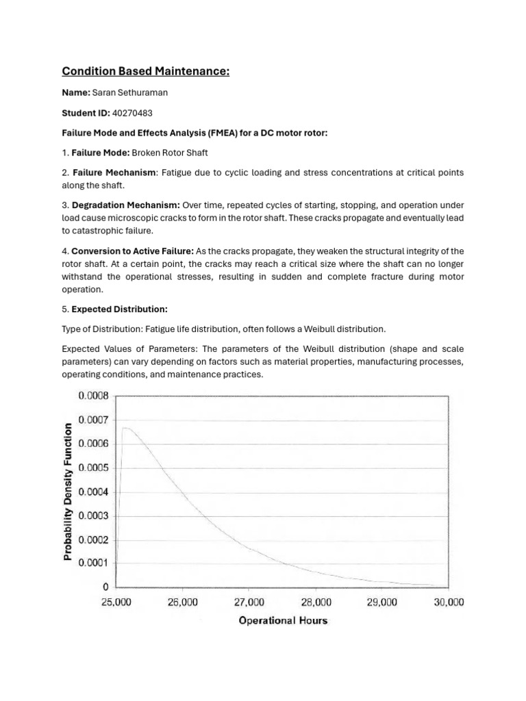 Condition Based Maintenance | PDF