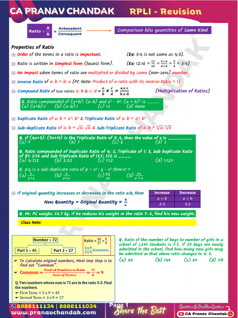 Complete Maths Revision Booklet | PDF | Quadratic Equation ...