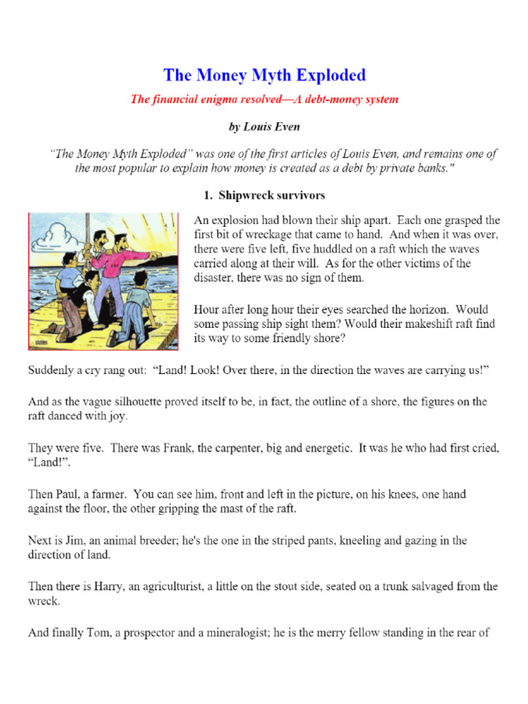 The Money Myth Exploded PDF | PDF