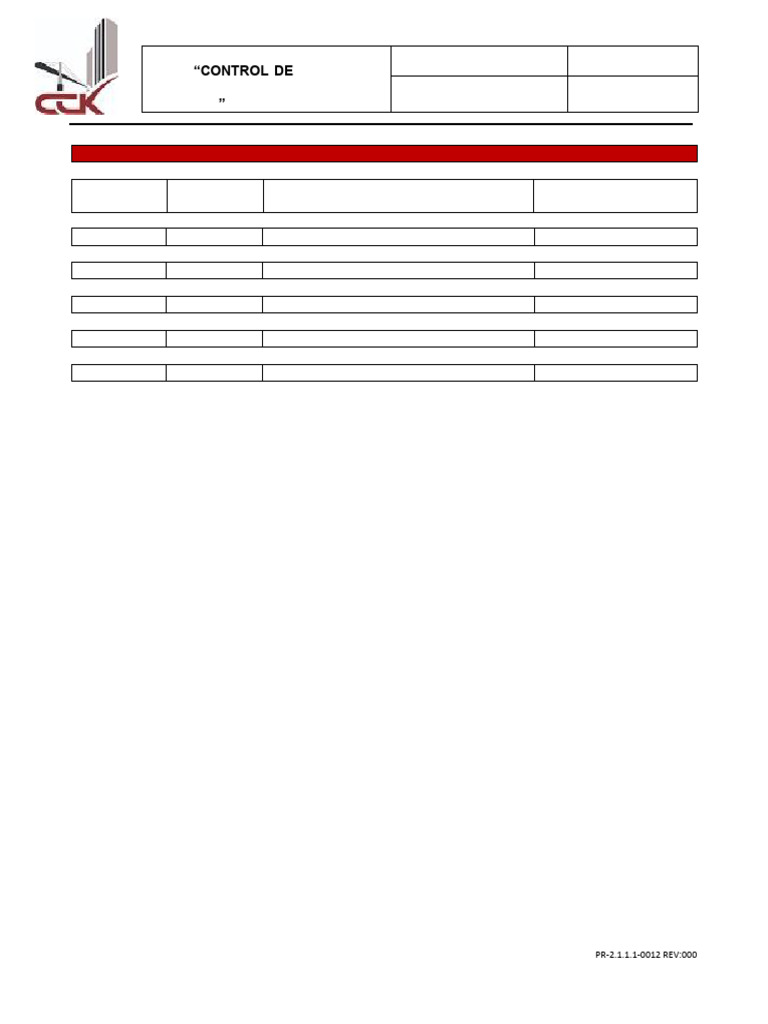 PR-2.1.1.1-0012 Control de Fondo Fijo de Caja Chica y Compras Menores (Autorizado) | PDF