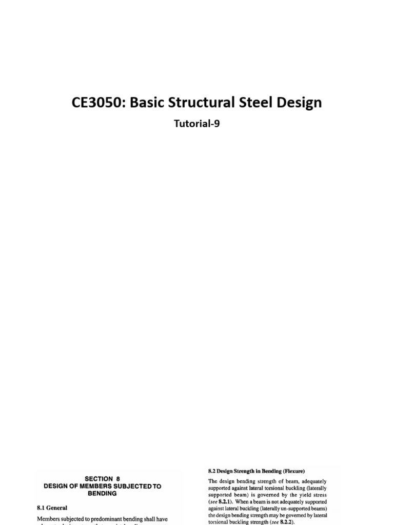 Steel Design_Beams | PDF