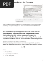 Manometry Calculation Details | PDF | Pressure Measurement | Pressure