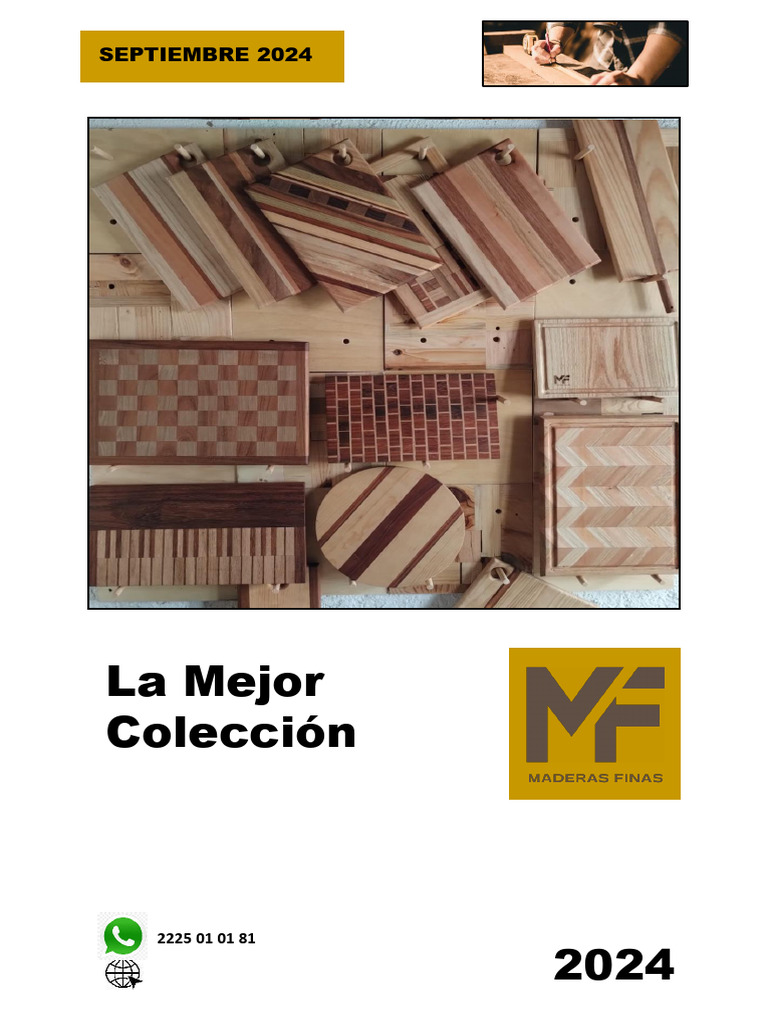 Catalogo Maderas Finas Sep-2024 | PDF