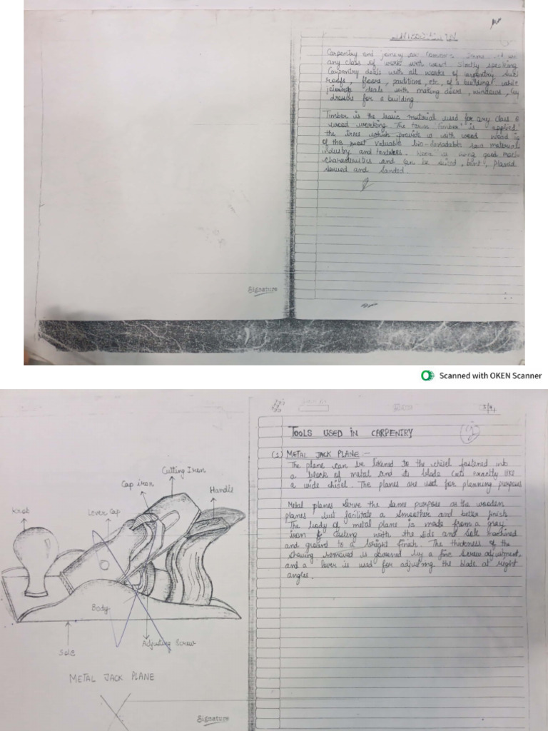 Carpentry Shop | PDF