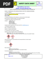 Safety Data Sheet - Clipper Gas | PDF | Liquefied Petroleum Gas | Propane