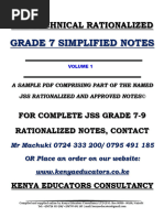 Grade 7 Pre-technical Studies Notes Sp | PDF | Corrosion | Communication