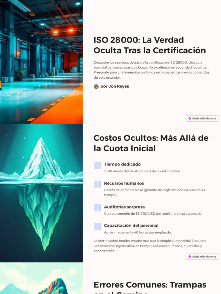 Iso 28000 | PDF | Logística | Economias